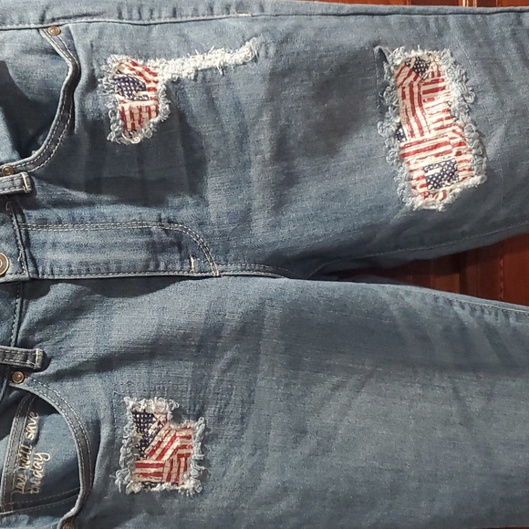 Sheryl Crow | Jeans | Sheryl Crow Patriotic Skinny Jeans | Poshmark